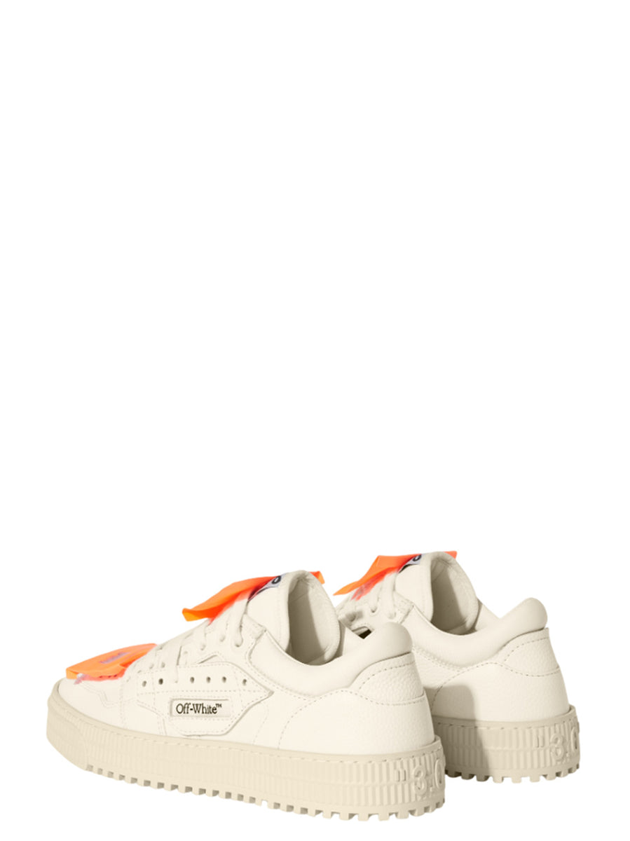 Off White Low Top 3.0 Off Court White Orange Sneakers | Balardi